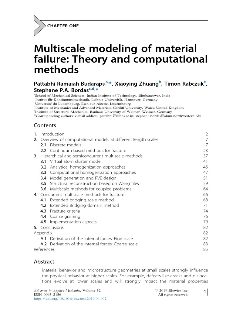 21-Multiscale Modelling For Material Failure | PDF | Crystal Structure | Molecular Dynamics
