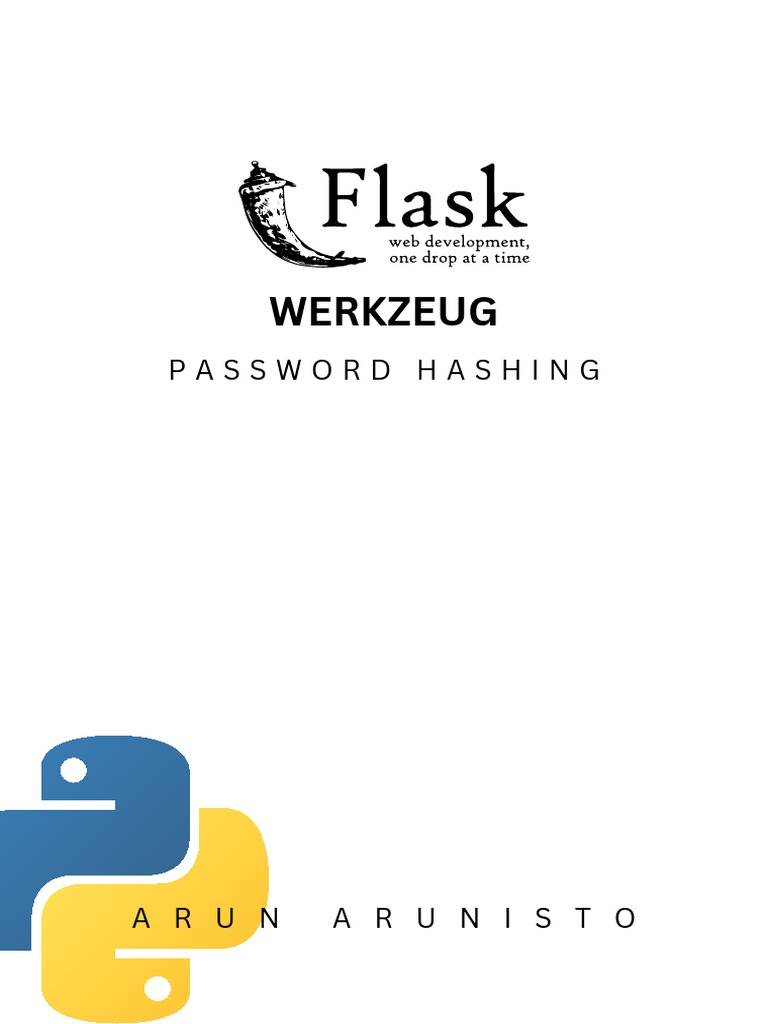 Flask Werkzeug | PDF | Password | Espionage Techniques