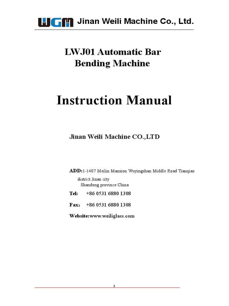 Automatic Aluminum Spcer Bar Bending Machine | PDF | User Interface | Screw