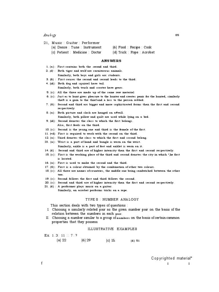 Analogy | PDF | Teaching Methods & Materials