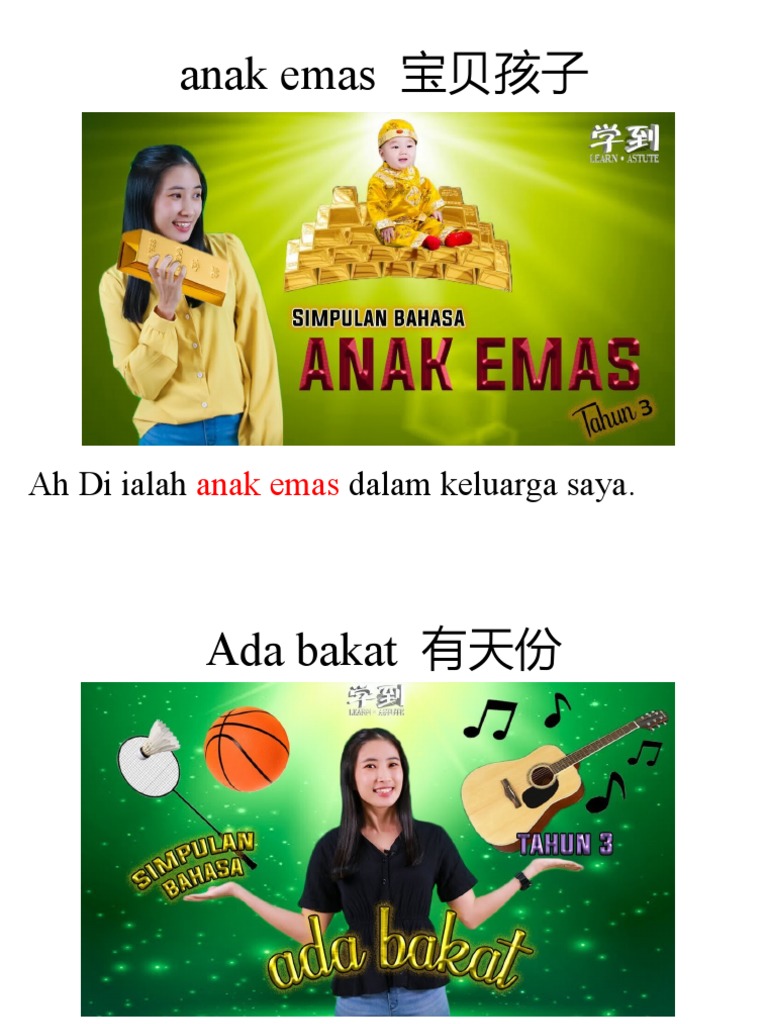 Kosa Kata Tahun 3 | PDF