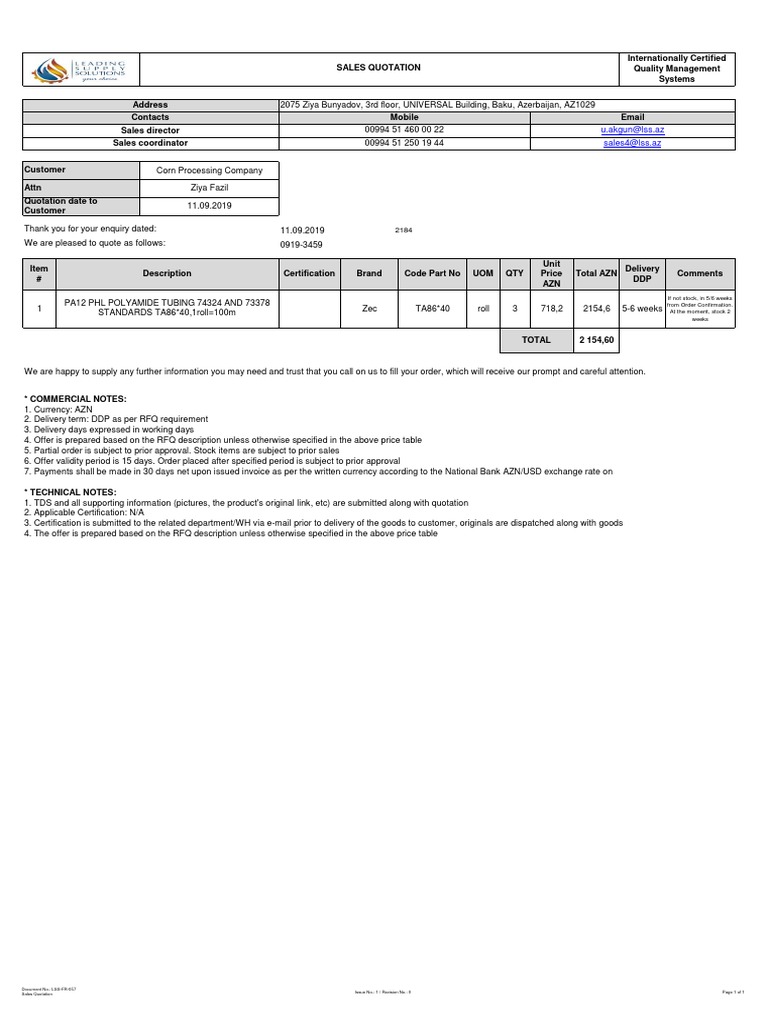 LSS Offer | Download Free PDF | Financial Markets | Service Industries
