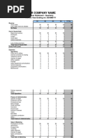 CMA Data in Excel Format | PDF | Equity (Finance) | Working Capital