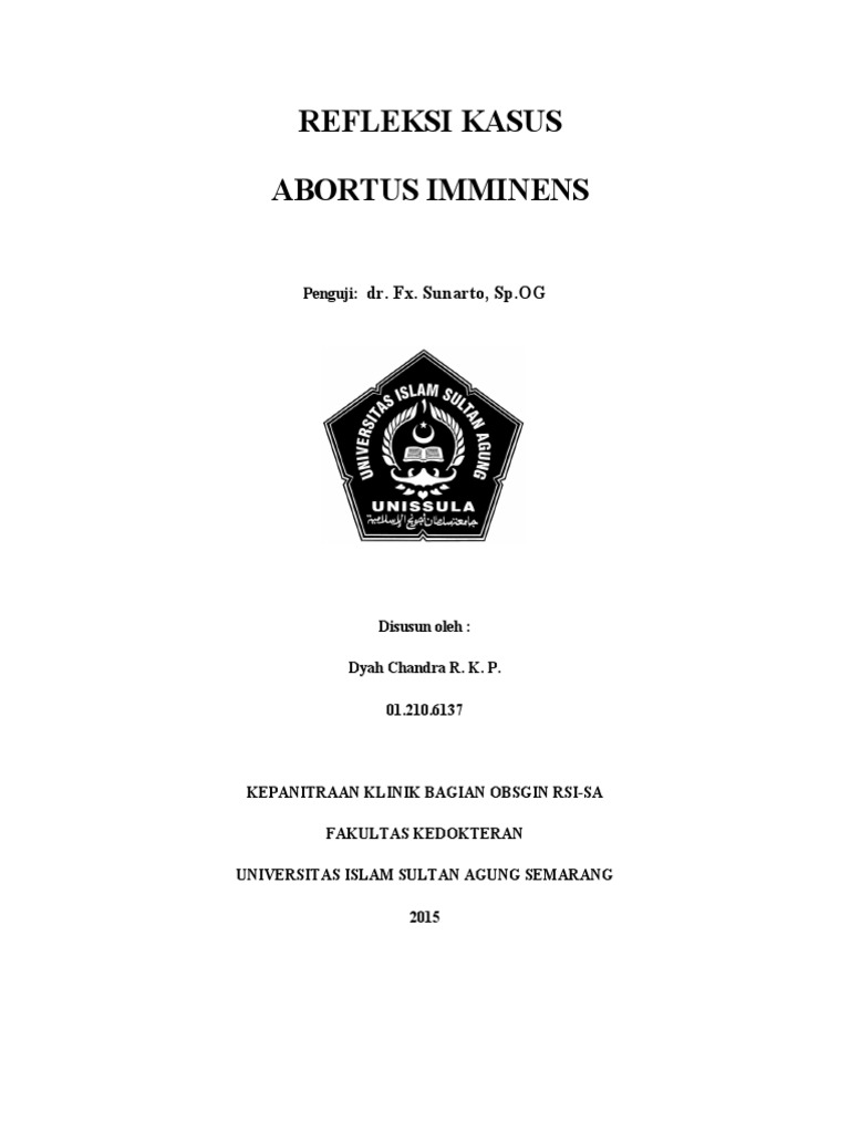 Abortus Iminnes REFKAS | PDF | Sains & Matematika