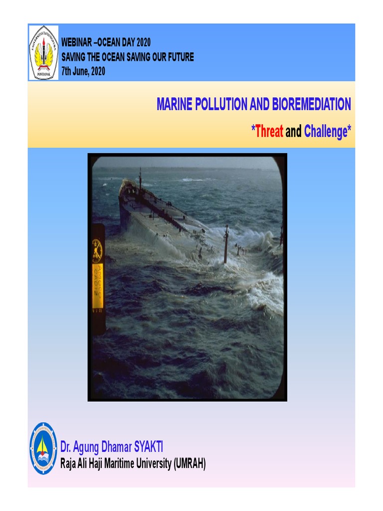 Marine Polution and Bioremediation | PDF | Waste | Oceans