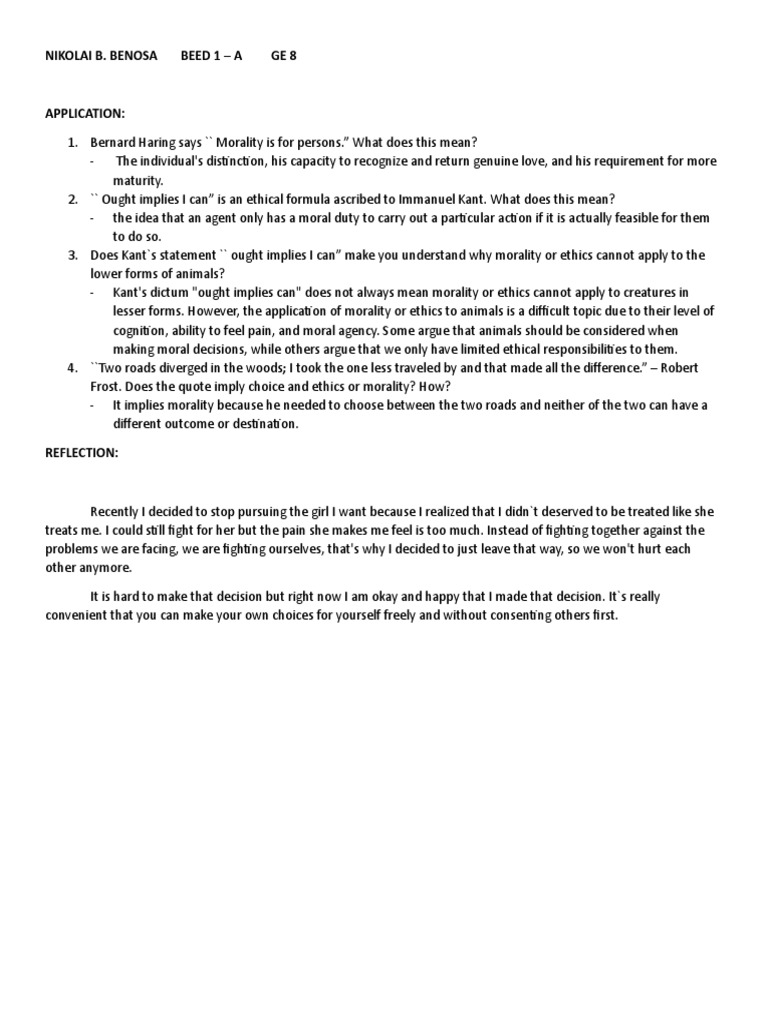 Nikolai B. Benosa Beed 1 - A GE8 | PDF