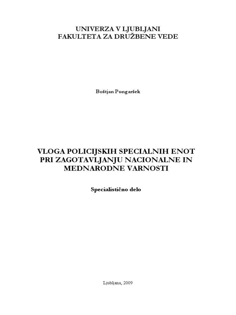 AKCIJA BELE VODE Spec - Pungarsek Bostjan | PDF