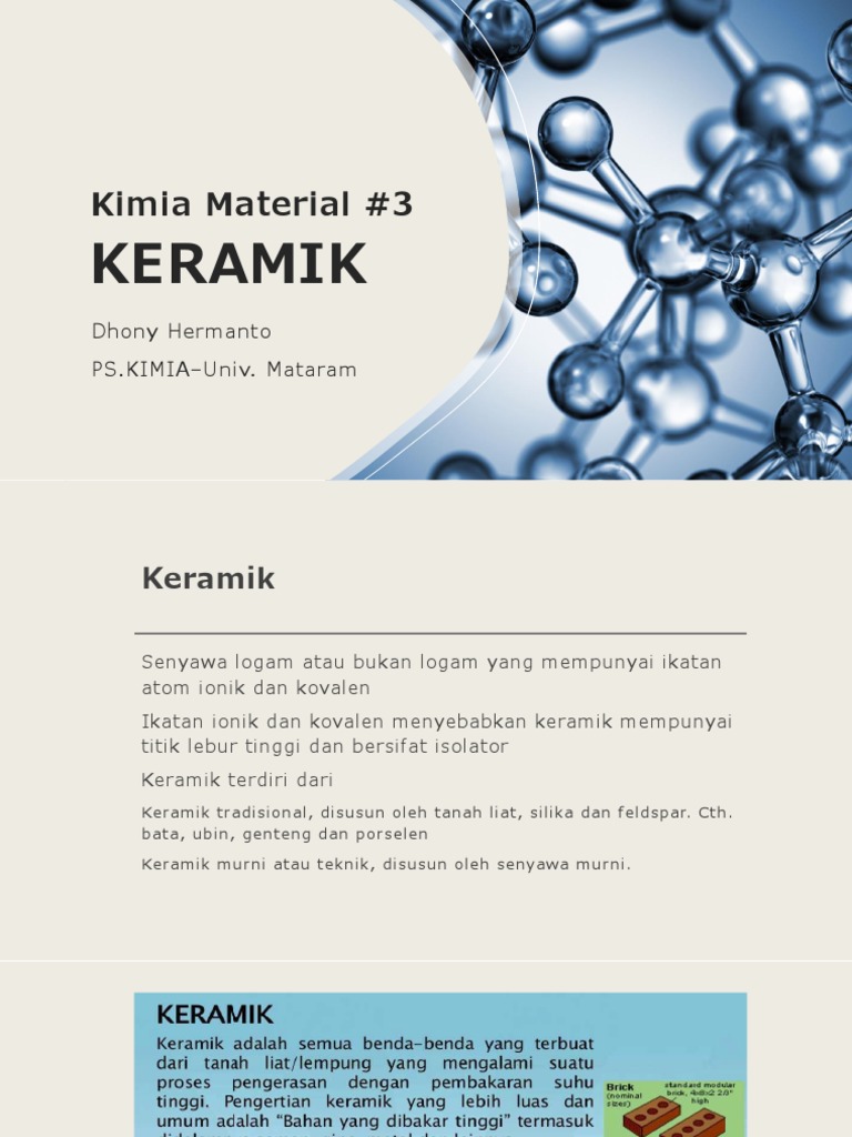 Kimia Material #3 | PDF