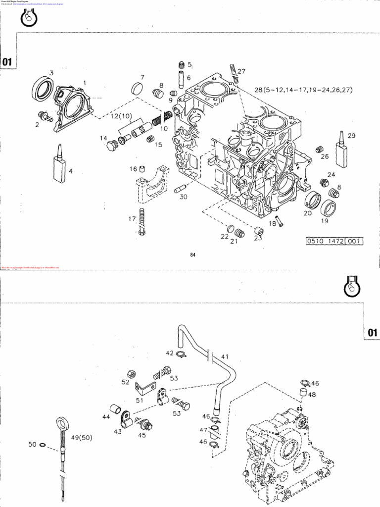 Deutz 1011f Engine Parts Diagram | PDF