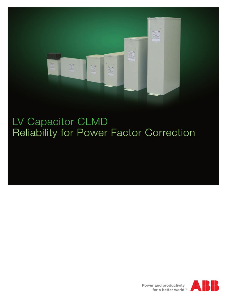 2GSB030107-0416 LV Capacitor CLMD Final | PDF | Capacitor ...