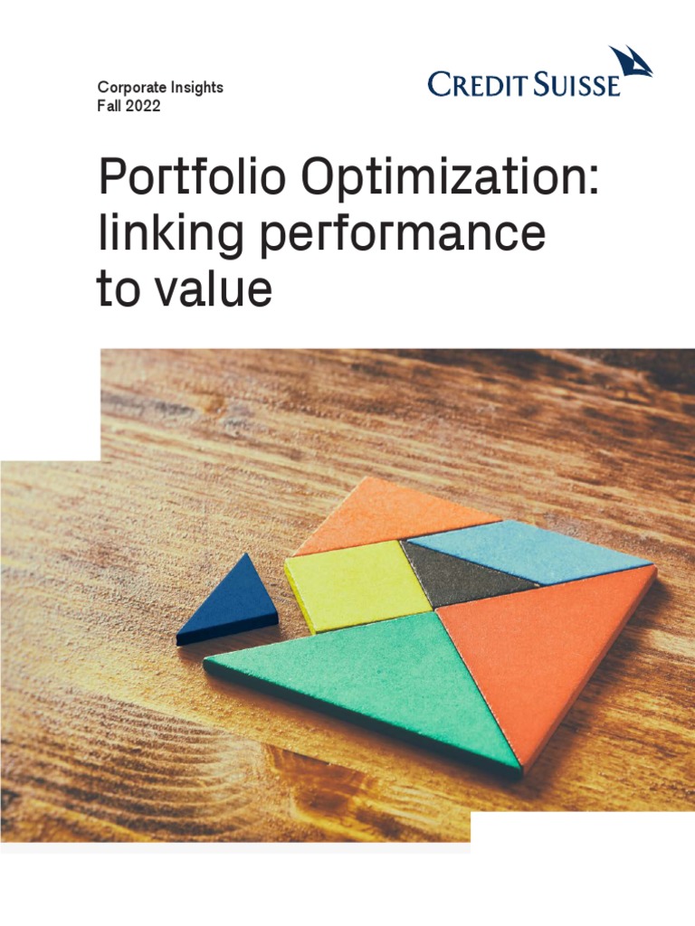 Csci 2022 q4 Portfolio Optimization | PDF | Valuation (Finance) | Discounted Cash Flow