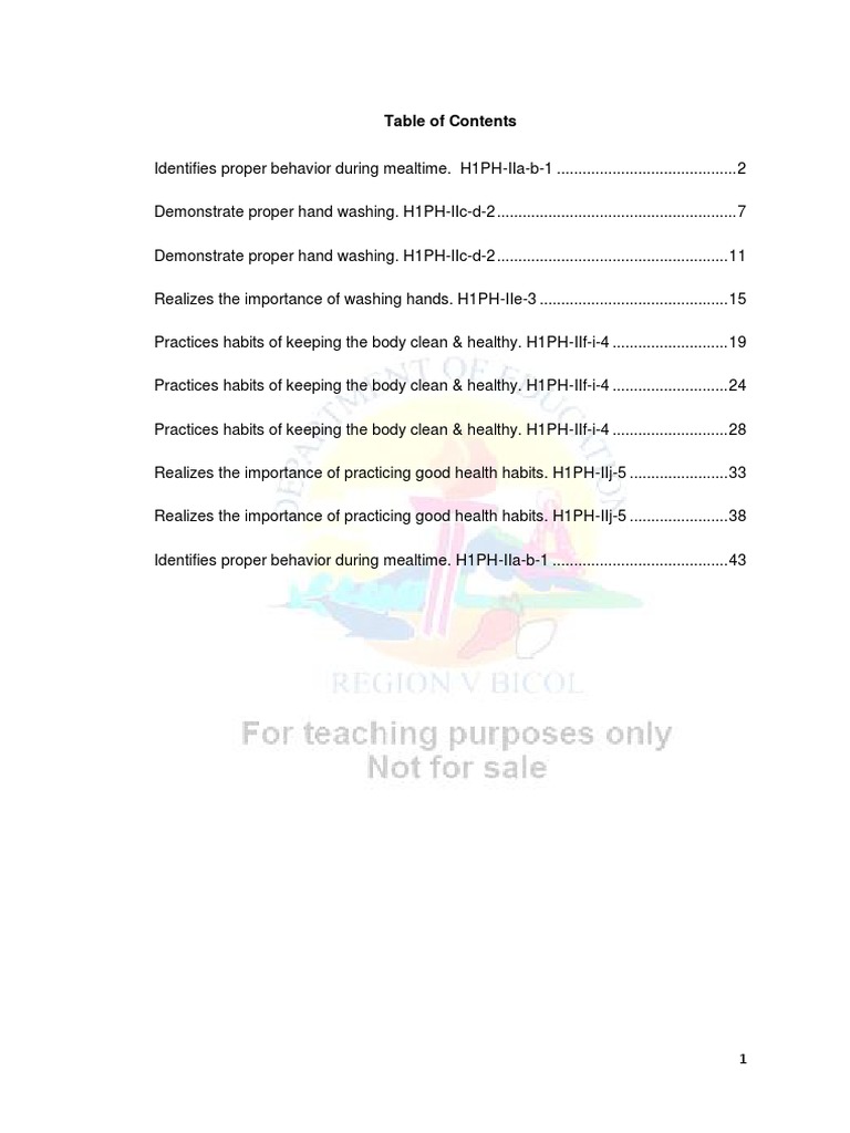 Health1 Second Quarter | PDF | Lesson Plan | Learning