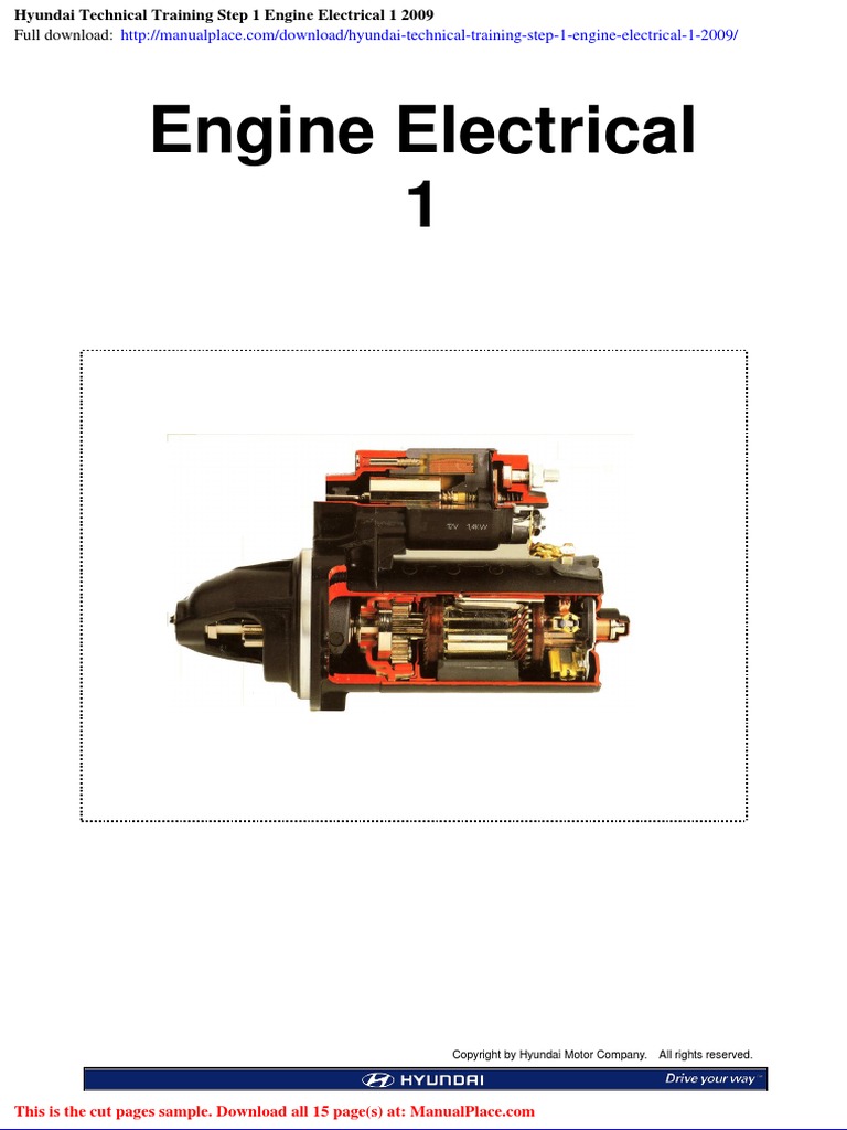 Hyundai Engine Electrical Guide | PDF | Business | Finance & Money Management