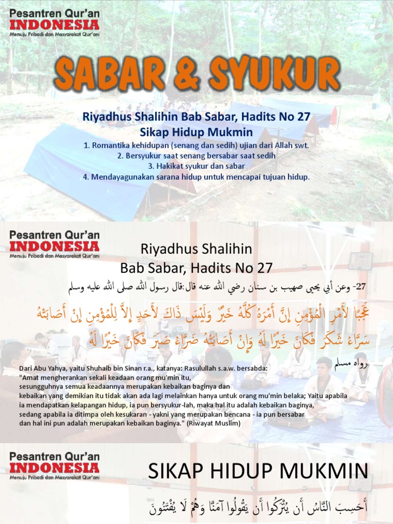 Sabar Dan Syukur | PDF