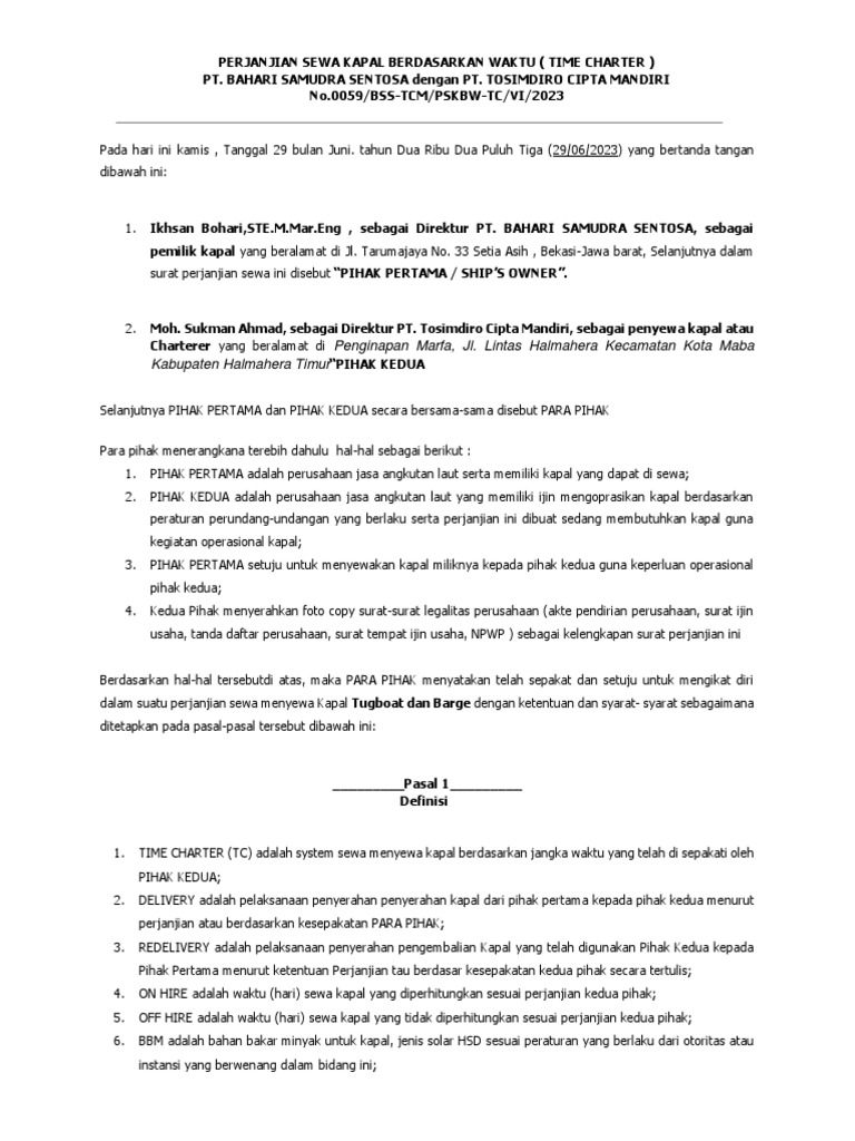 Draft TC-0059 BSS - TCM TB & BG | PDF