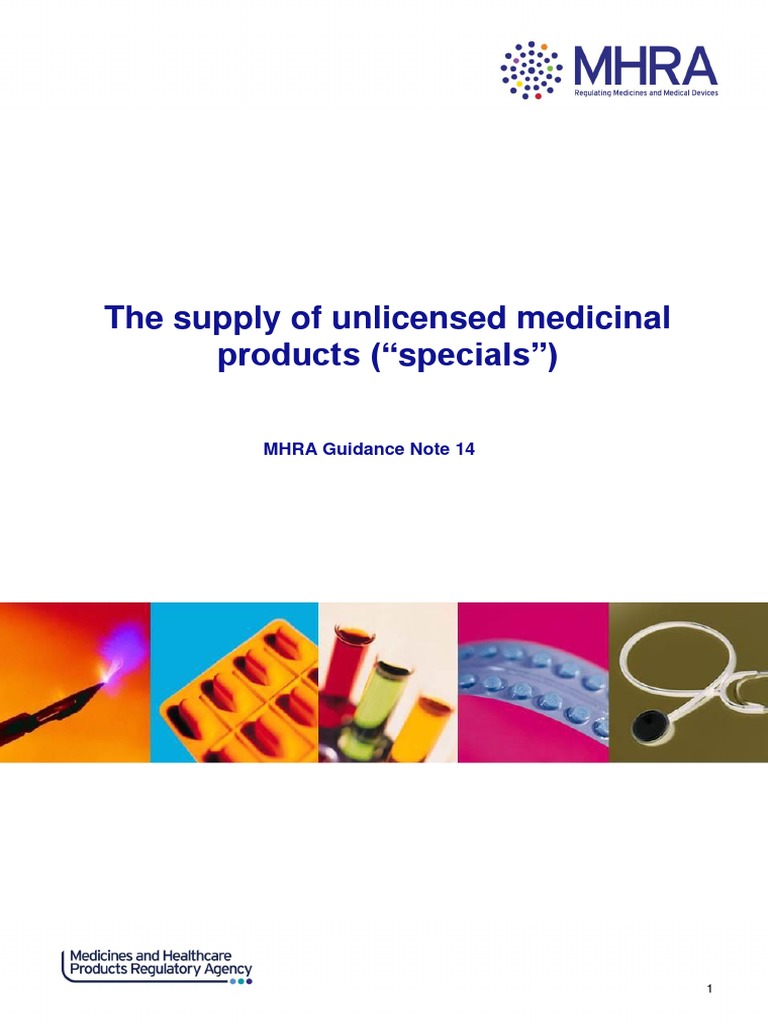 The_supply_of_unlicensed_medicinal_products__specials_ | PDF ...