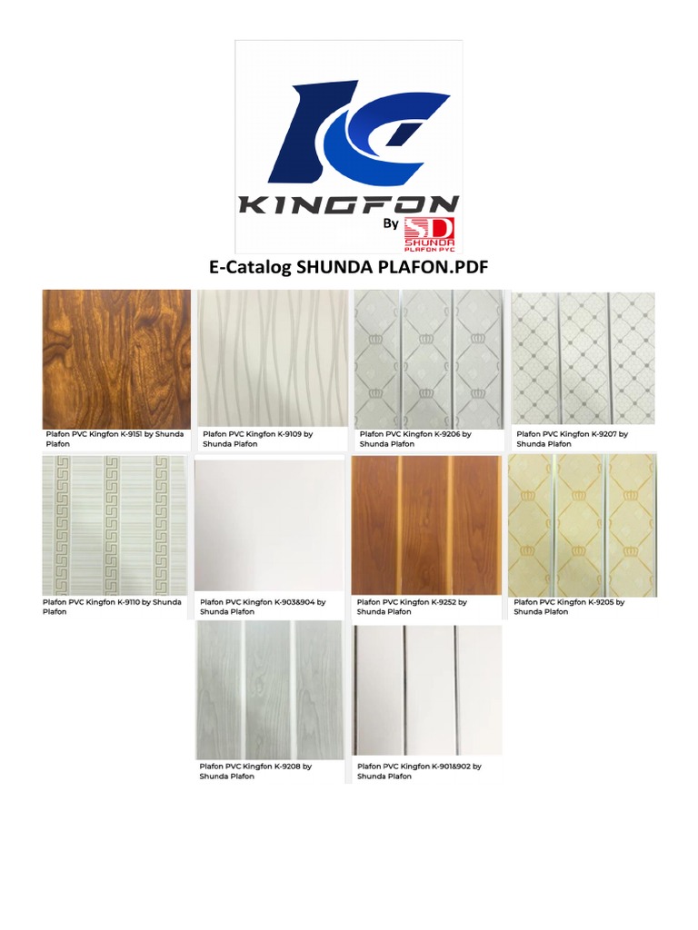 E-Catalog Shunda Plafon 2022 | PDF