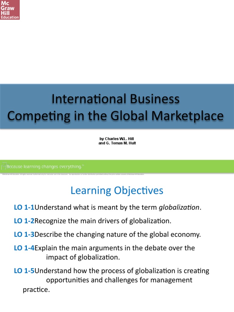 Chapter 1 | PDF | Globalization | Foreign Direct Investment