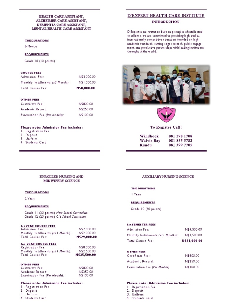 2023 Prospectus Short | Download Free PDF | Nursing | Health Care