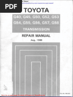 Toyota Engine 3s Fe Service Repair Manual | PDF | Business | Technology ...