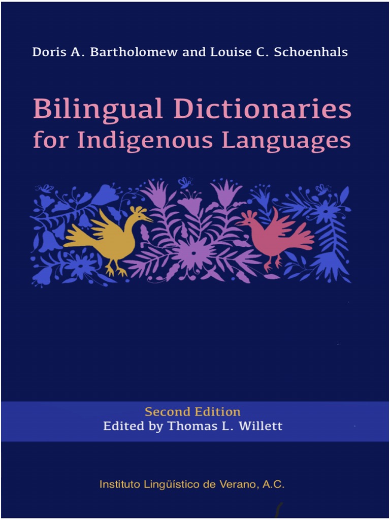Bartholomew y Schoenhals - 2020 - Bilingual Dictionaries For Indigenous ...