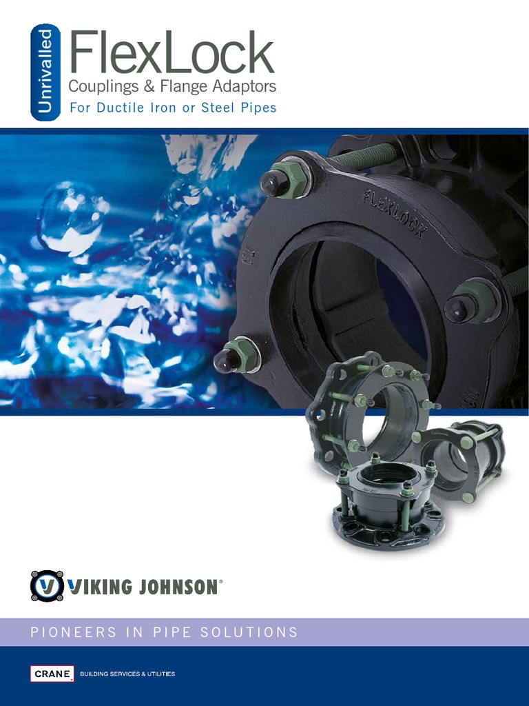 Flexlock VJ Bro Issue-6 0320 Eng | PDF | Pipe (Fluid Conveyance ...
