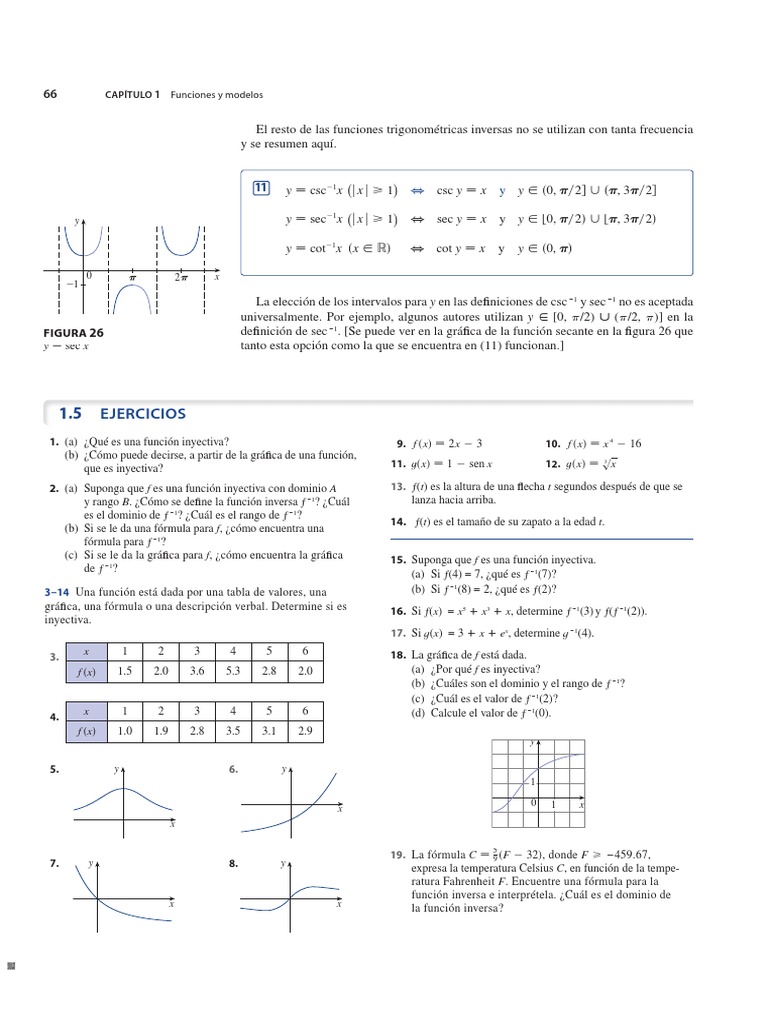 Calc Una Variable JStewart | PDF | Funciones trigonométricas | Logaritmo