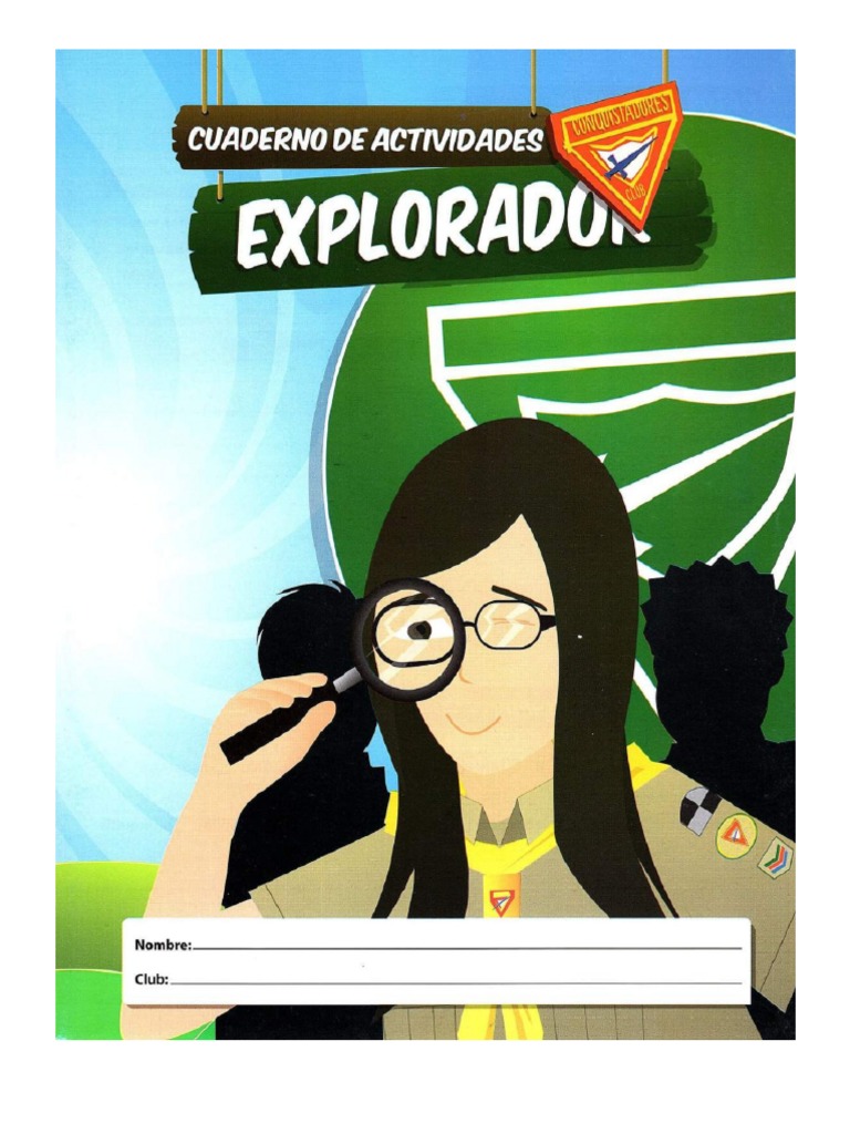 Cuaderno de Actividades - Explorador - Ministerio de Clubes JA - Recursos y Materiales | PDF