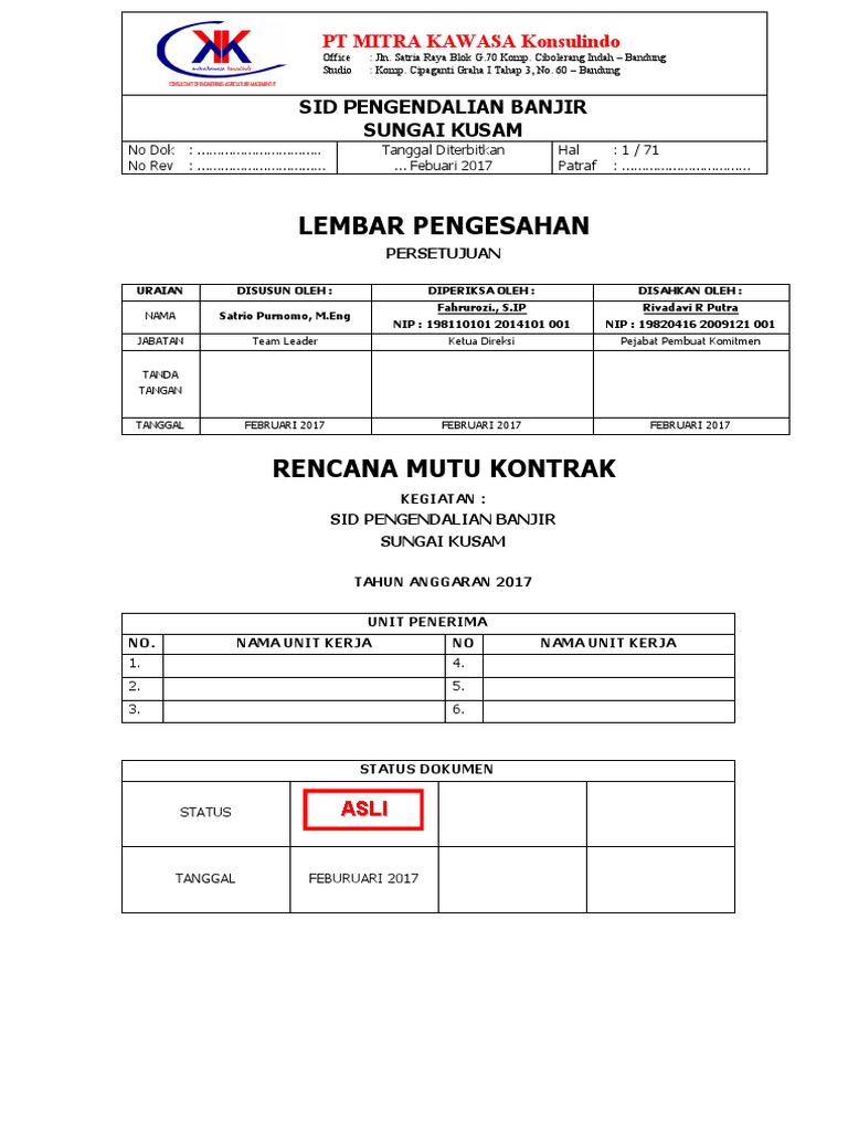 01 02 Laporan RMK | PDF