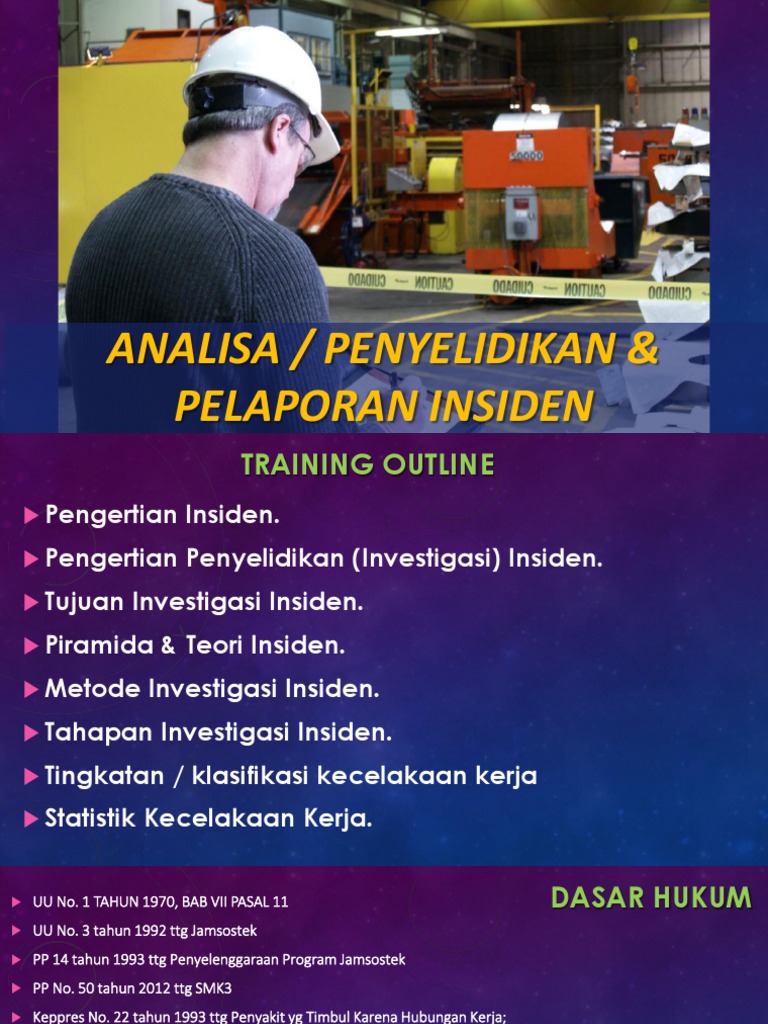 Analisa (Penyelidikan) & Pelaporan Insiden | PDF