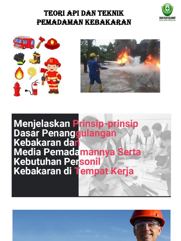 03. Teori API & Teknik Pemadaman Kebakaran | PDF