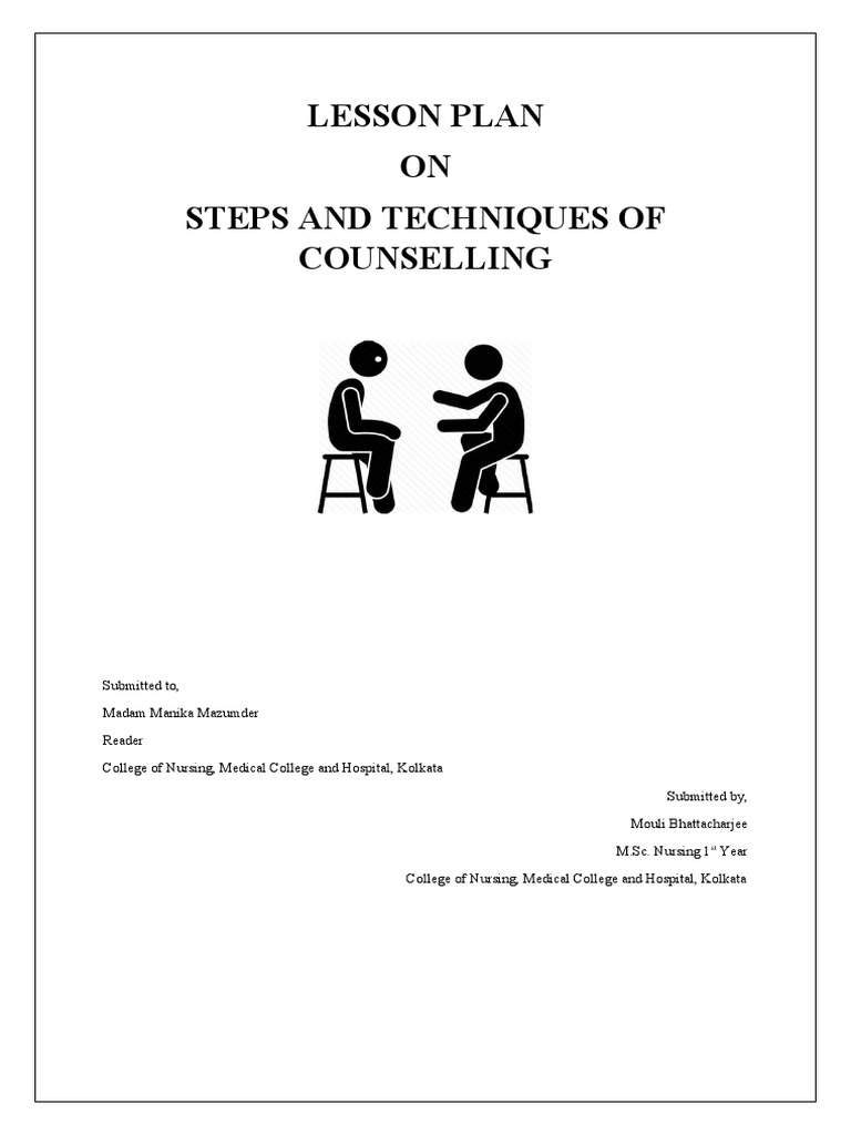 Lesson Plan Front Page | PDF | Self-Improvement | Science & Mathematics