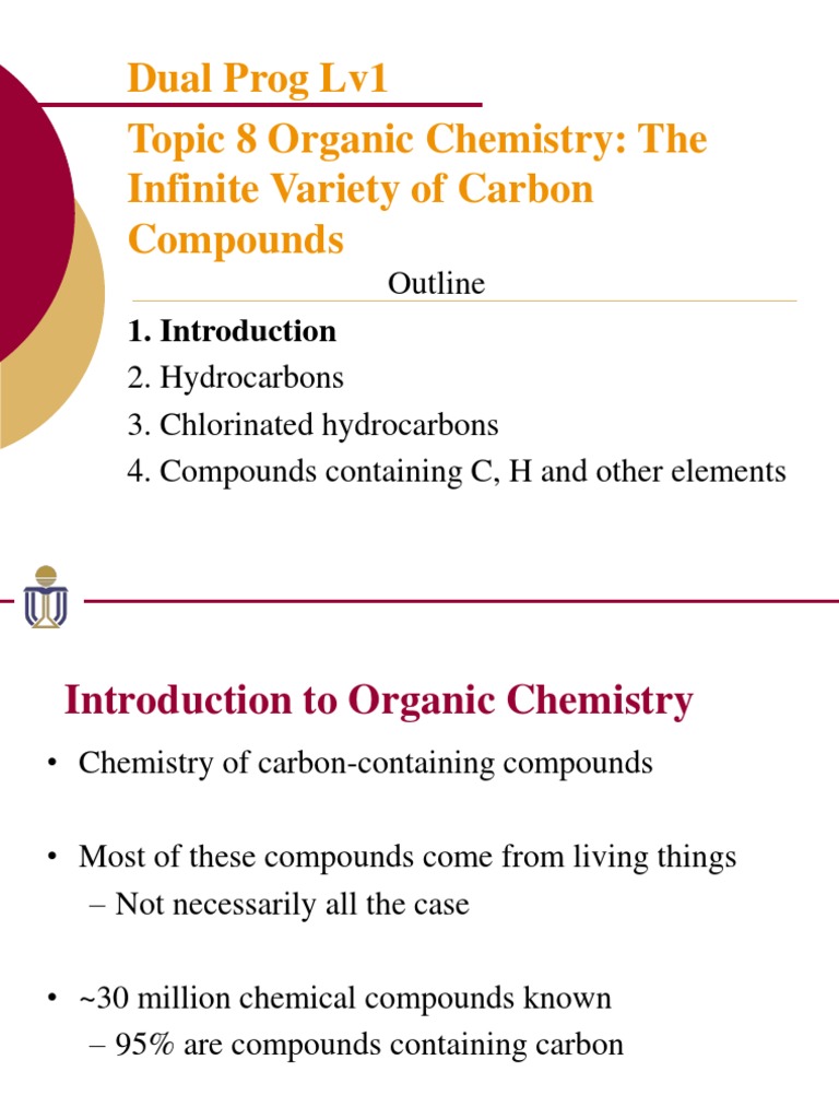 Chapter 8 - Organic Chemistry | PDF | Ester | Chlorofluorocarbon