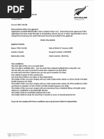 INZ1224 Visitor Visa Declaration Form | PDF | Travel Visa | Immigration