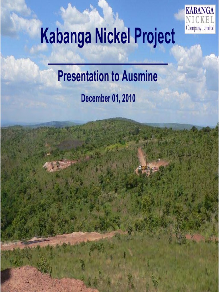 Kabanga Nickel Project Overview | PDF | Mining