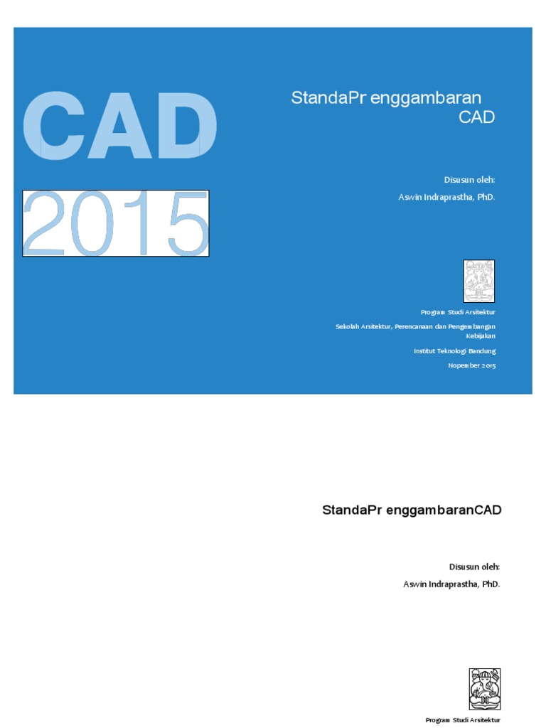 Standar CAD 2015 | PDF