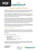 Anaphylaxis: Training Tool | PDF | Allergy | Allergen