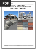 Gypsum Project Proposal | PDF | Drywall | Plaster