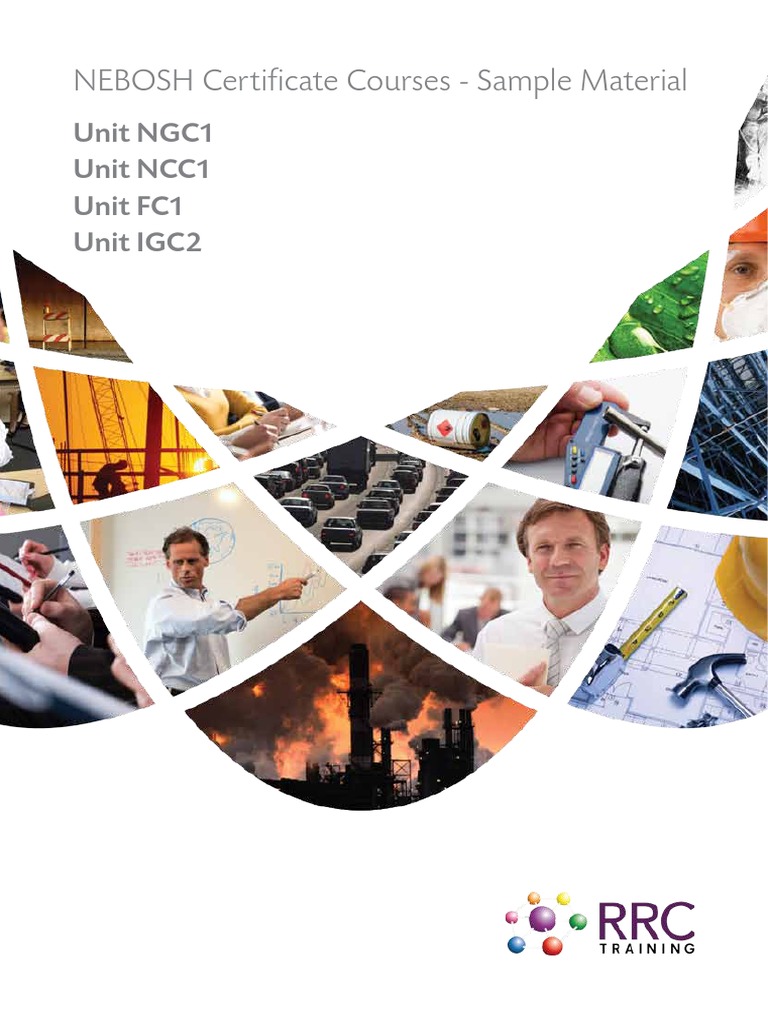 NEBOSH Certificate Sample Material | PDF | Occupational Safety And ...