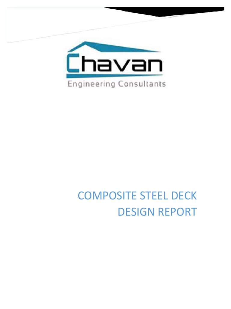Composite Deck Design Guide | PDF | Beam (Structure) | Concrete