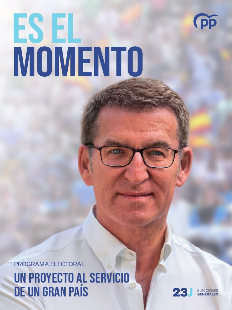 Programa Electoral Del PP para Las Elecciones Generales Del 23-J | PDF | España | Iniciativa ...