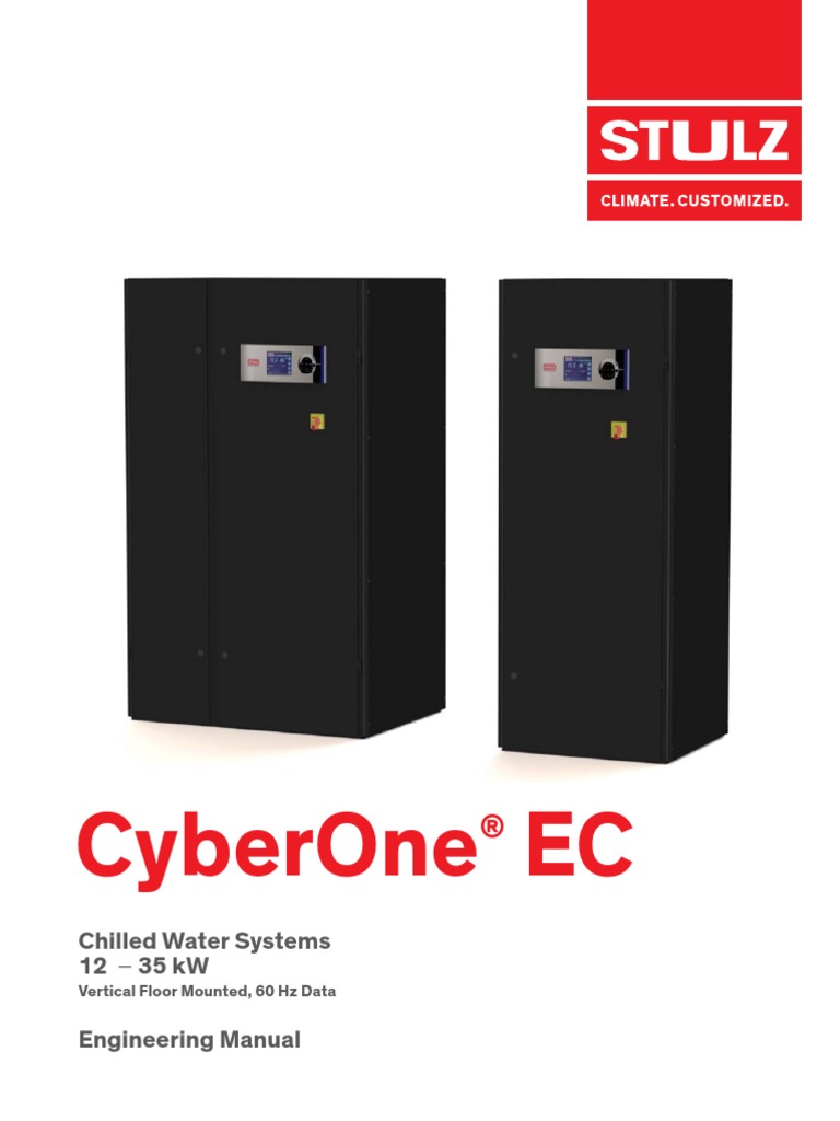 STULZ CyberOne EC CW Engineering Manual QECC026A | PDF | Air ...