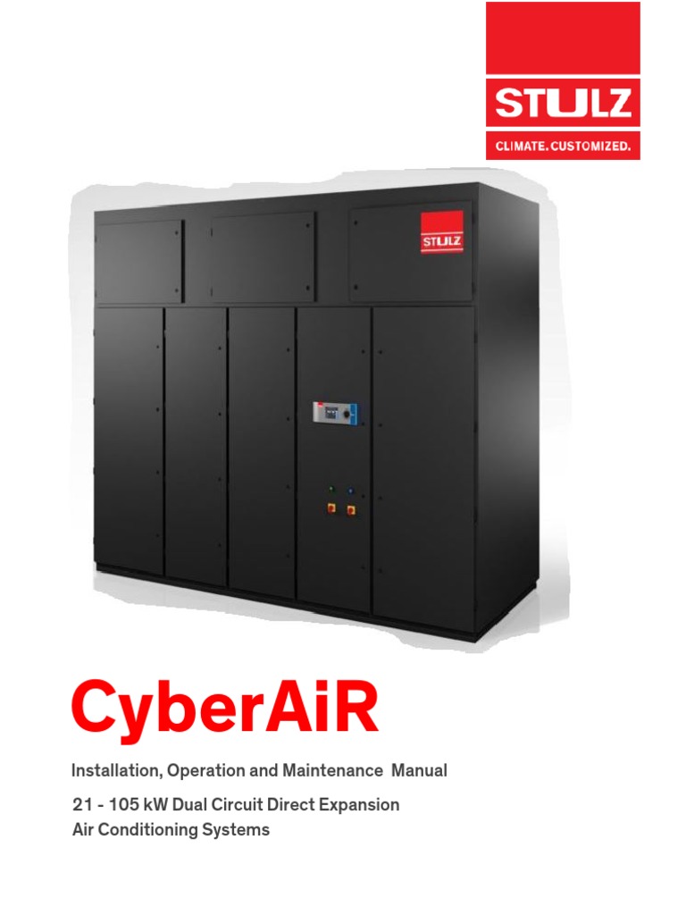 STULZ CyberAir DX IOM OCS0135 | Download Free PDF | Air Conditioning ...