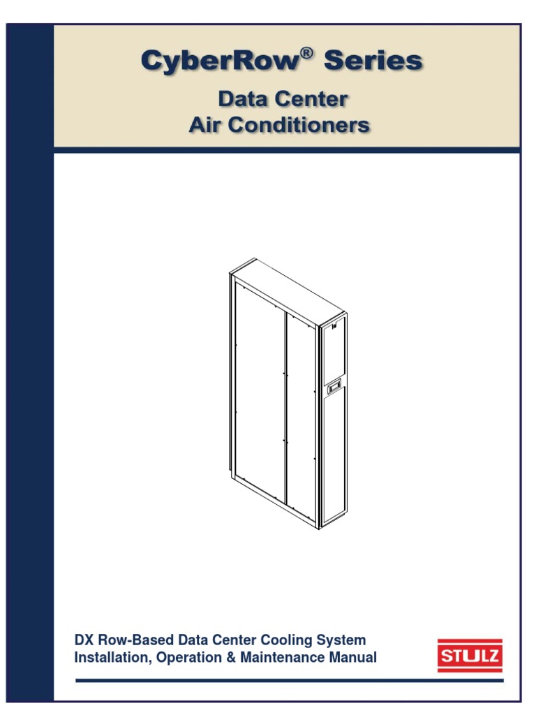 Stulz Cyberrow DX Iom Owr0129a | PDF | Pump | Manufactured Goods