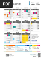 CALENDARIO ESCOLAR DGCFT 2023-2024 Última Versión | PDF