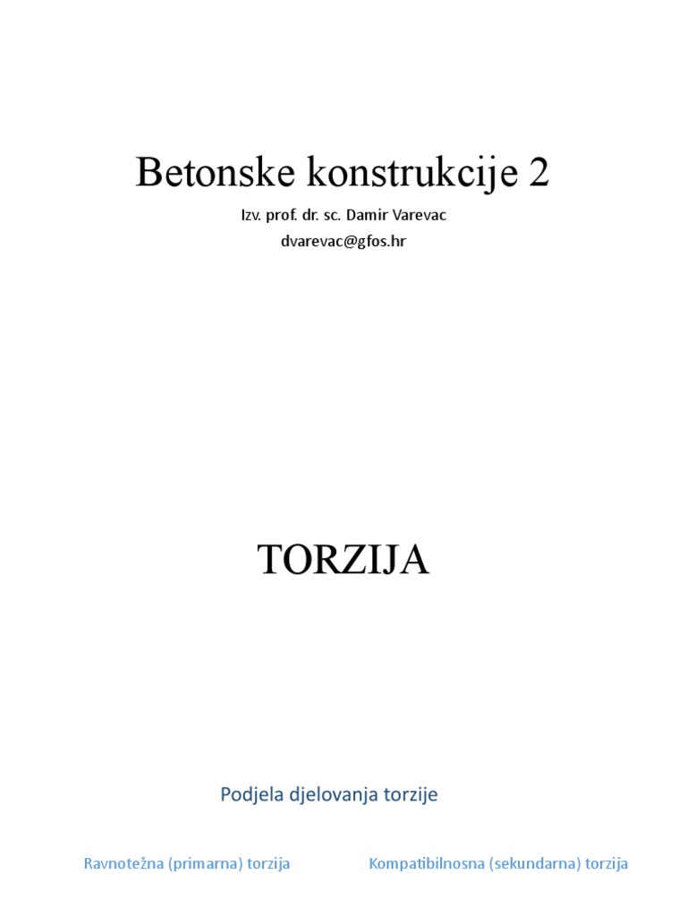 5 Torzija 1 | PDF