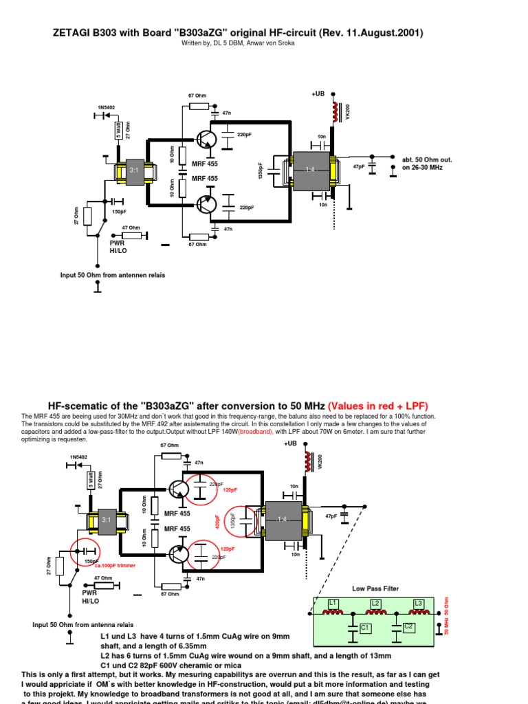 Zetagi b303 With Board B303azg Original HF Circuit ...