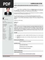 Sample Project Work Experience | PDF