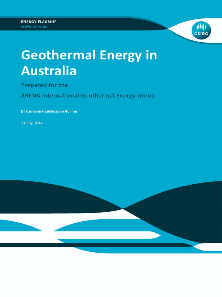 Geothermal Energy in Australia | PDF | Geothermal Energy | Petroleum ...