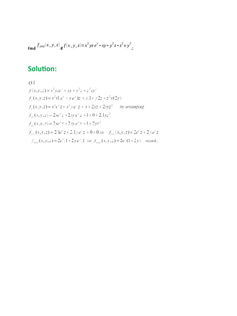 MTH 201 Assignment Solution Spring 2022 | PDF